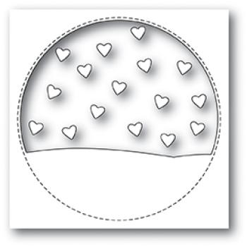 Memory Box Craft Die - "Stitched Circle Heartscape" (99930 ...