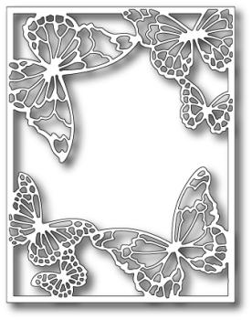 Memory Box Die - Drifting Butterfly Frame - Faltkarten.com