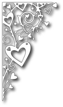 Memory Box Die - Ornamental Heart Corner - Faltkarten.com
