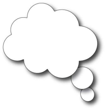 Memory Box Die - Thought Cloud - Faltkarten.com