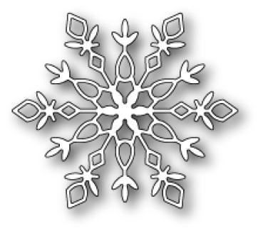Memory Box Die - Demi Snowflake - Faltkarten.com