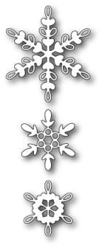 Memory Box Die - Loop Snowflake Trio - Faltkarten.com