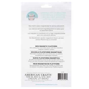 We R Memory Keepers - Revolution Magnetic Mat (661299) - Faltkarten.com