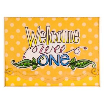 Spellbinders Stempel & Stanzset "Welcome Wee One Stamp And Die Set ...