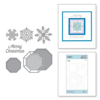 Spellbinders Die "Snowflake Splendor Etched" (S5-429) - Faltkarten.com