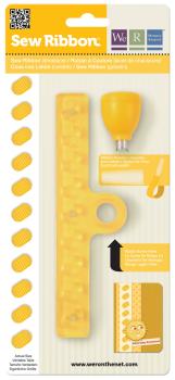 We R Memory Keepers - Sew ribbon punch - stencil shoelace ...