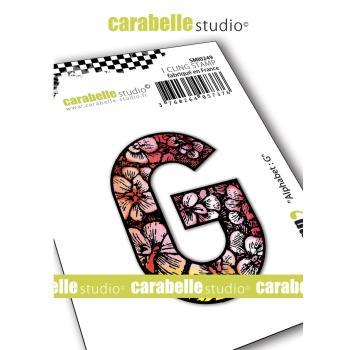 Carabelle Studio Cling Stamp Art Alphabet G Gummistempel - Faltkarten.com