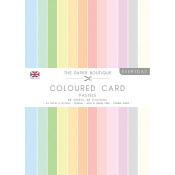 The Paper Boutique Coloured Card Everyday Pastels Cardstock A4 ...