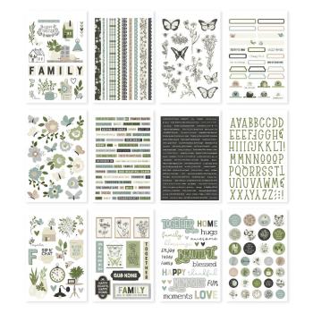 Simple Stories - The Simple Life - Sticker Book (18820) - Faltkarten.com