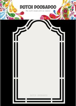 Dutch Doobadoo Stencil A5 Label Los Dutch Shape Art Schablone ...