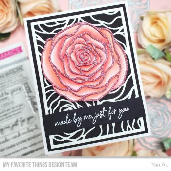 My Favorite Things "Roses All Around" 6x6" Background Cling Stamp (BG ...