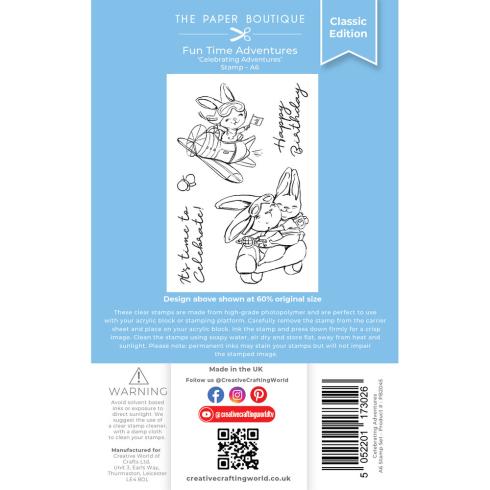 The Paper Boutique Stempelset "Fun Adventure Time" Clear Stamps ...