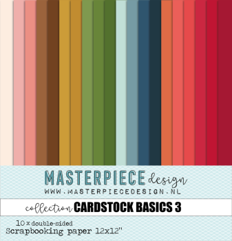 Masterpiece Design Cardstock "Basics #3" Paper Pack - Faltkarten.com