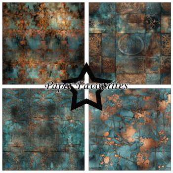Paper Favourites Designpapier "Patina" Paper Pack 12x12 Inch 8 Bogen ...