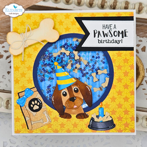 Elizabeth Craft Designs Stempelset Dog Days Sentiments Clear Stamps ...