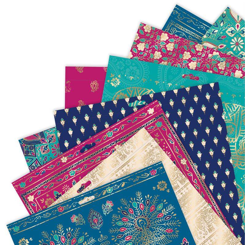 Papierblock 6x6" Papermania "Eastern Opulence" 50 Bogen (PMA 160276 ...