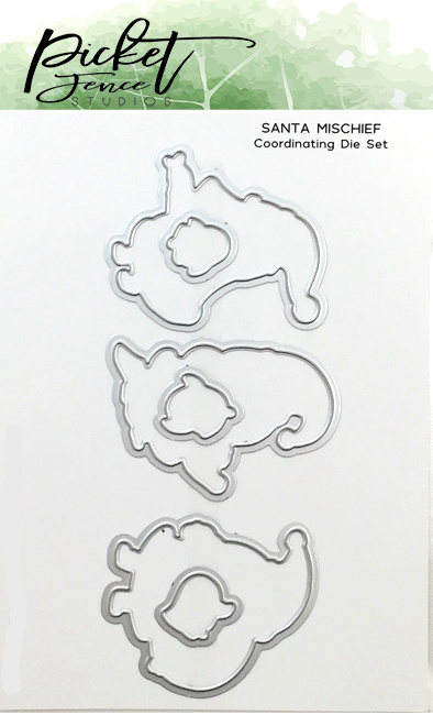 Picket Fence Studios Santa Mischief Die (C-104D) Weihnachtsmann ...
