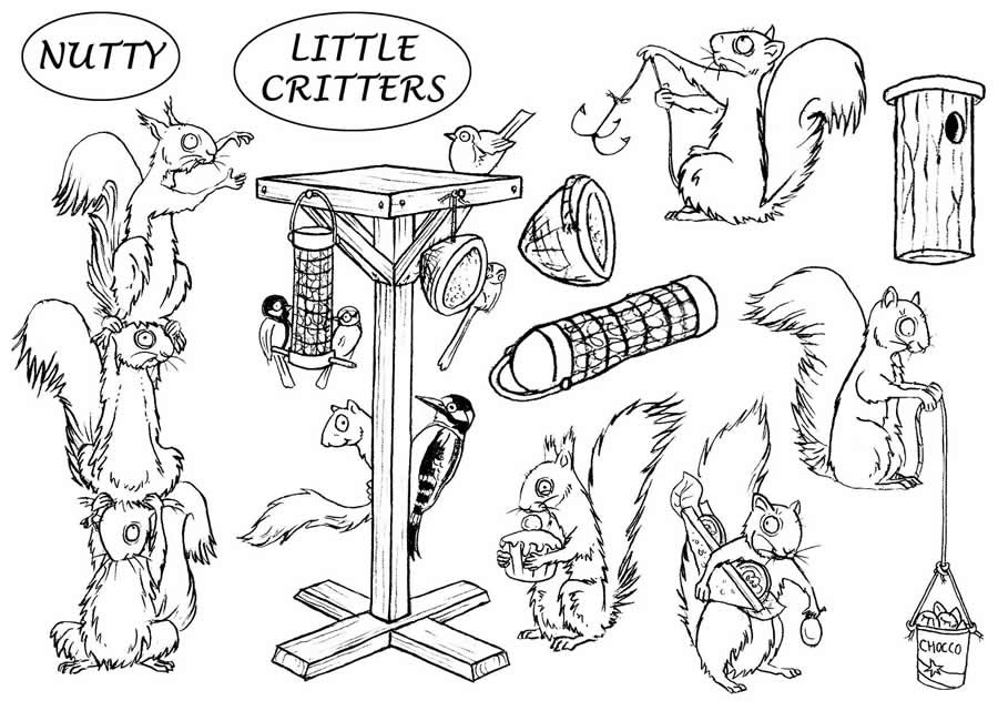 The Card Hut Little Critters Clear Stamps / Waldtiere Stempelset (MBOLC ...