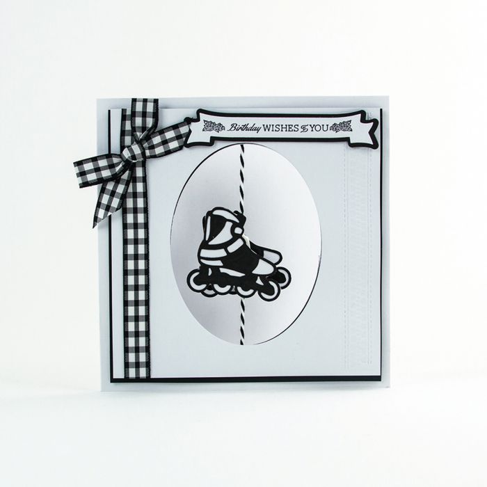 Tonic Studios - Stanzen Rococo Stanzschablone Kids Petite Inline Skate ...