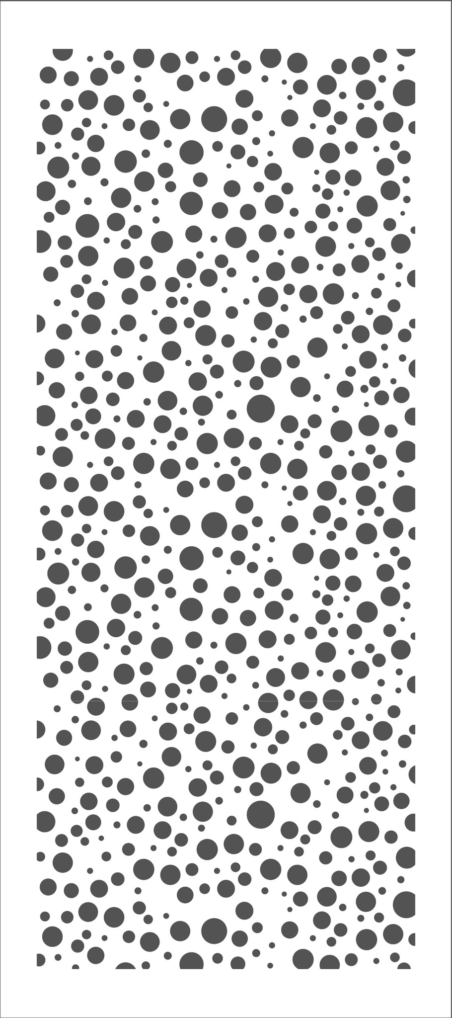 The Crafters Workshop Random Bubbles Slimline Stencil - Schablone ...