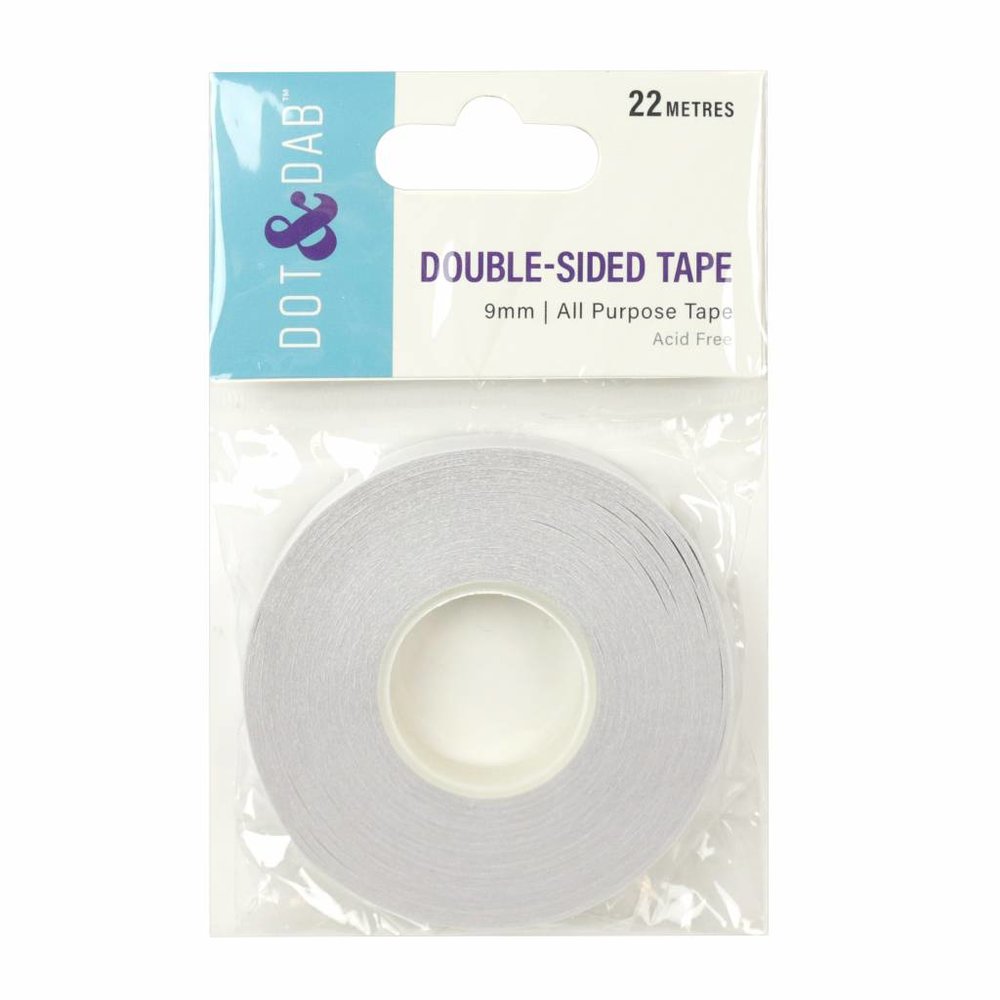 Trimcraft Dot & Dab Double Sided Adhesive Tape 9mm DDADH041 ...