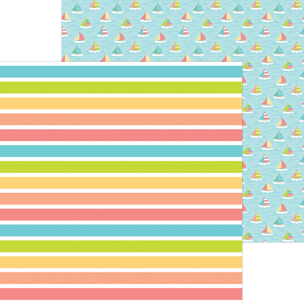 Seaside Summer, 7768, Designpapier, Paper Pad - Faltkarten.com