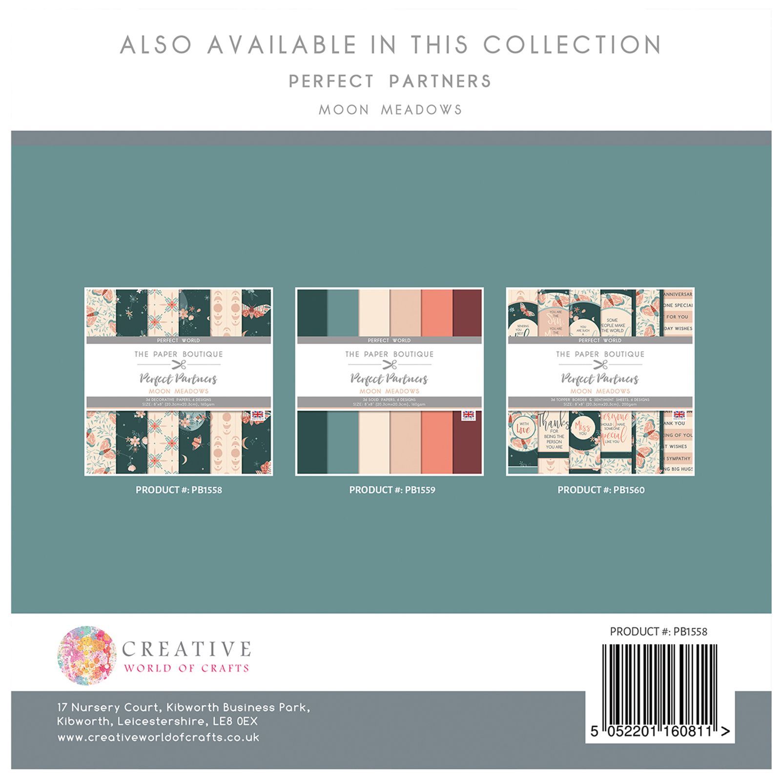 The Paper Boutique Perfect Partners moon meadows Florals Designpapier ...