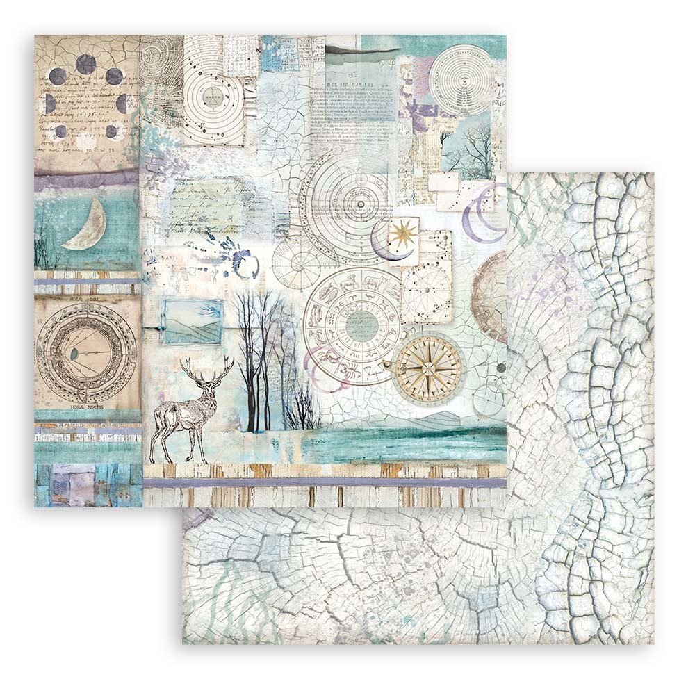 Stamperia "Cosmos Infinity" 12x12" Paper Pack (SBBL123) - Faltkarten.com
