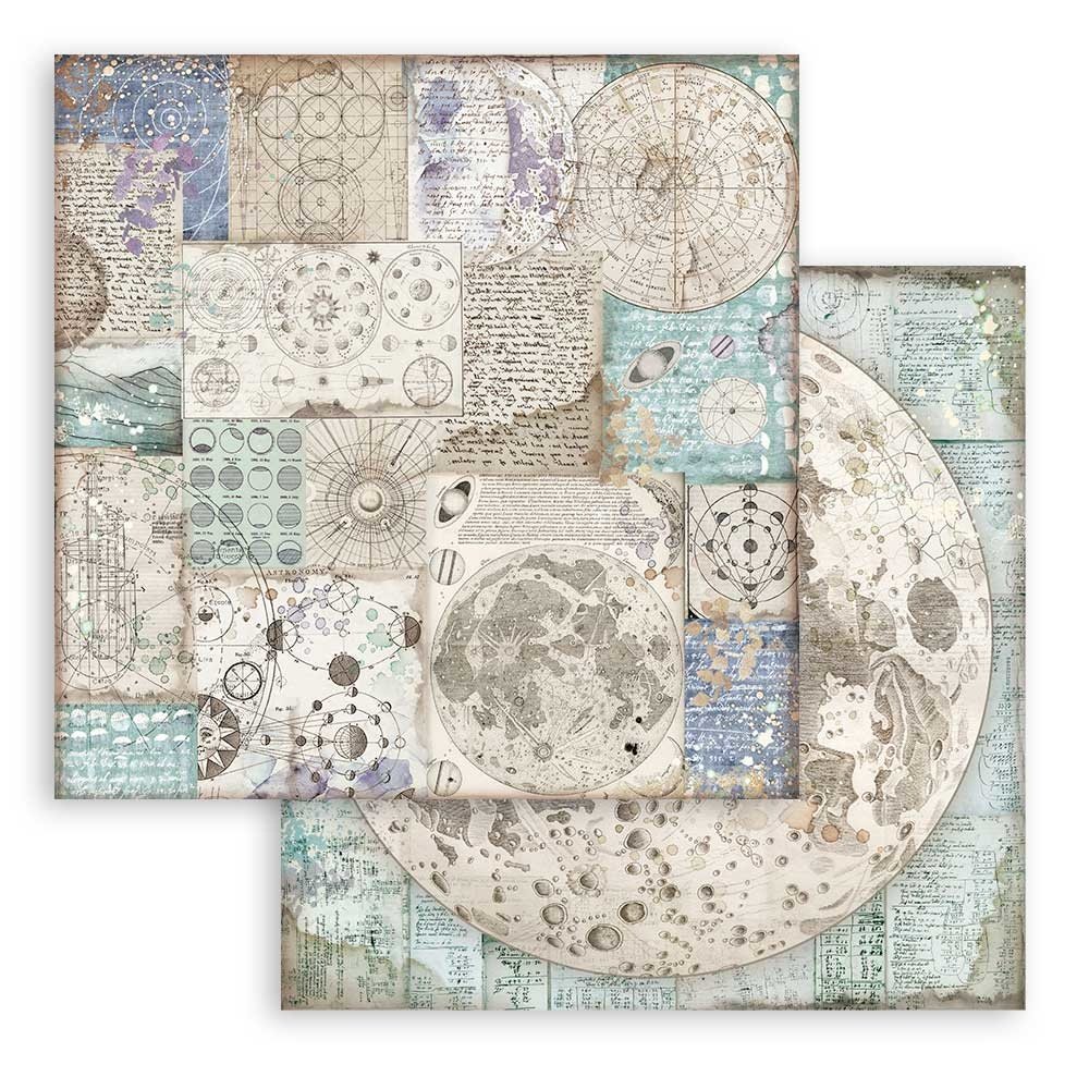 Stamperia "Cosmos Infinity" 12x12" Paper Pack (SBBL123) - Faltkarten.com
