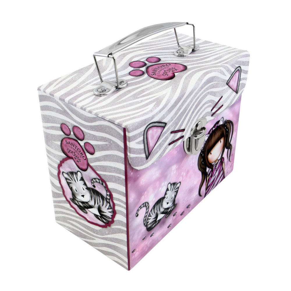 Gorjuss Santoro Carry Case Ruby Wild - Tasche - Koffer (1155GJ02) - Faltkarten.com