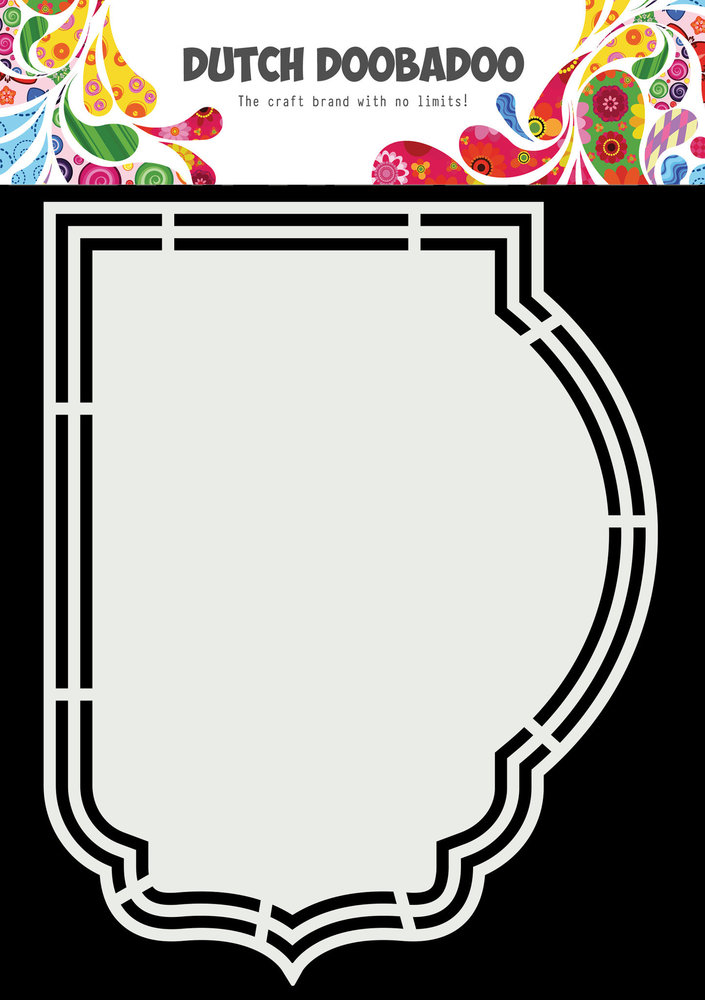 Dutch Doobadoo Stencil A5 Antoinet Dutch Shape Art Schablone ...