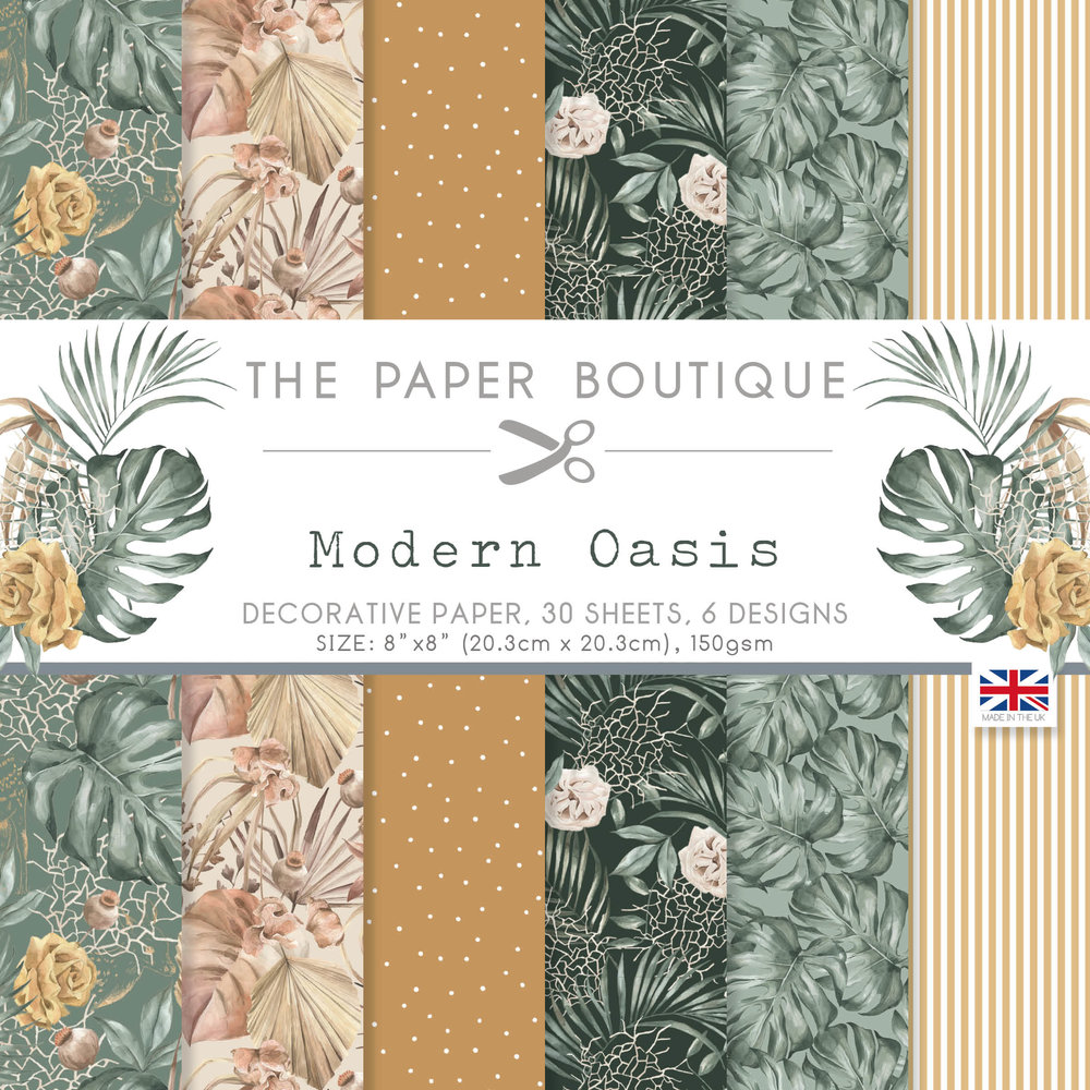 The Paper Boutique Decorative paper Modern Oasis Designpapier ...