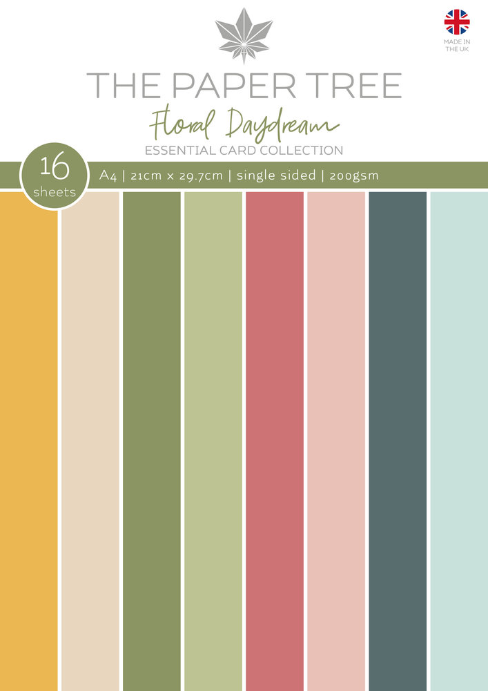 The Paper Tree - Card Collection "Floral Daydream" A4 Cardstock ...