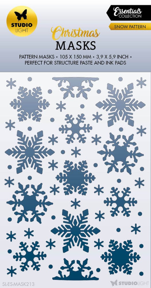 Studio Light Schablone Snow Pattern (SL-ES-MASK213) Stencil ...