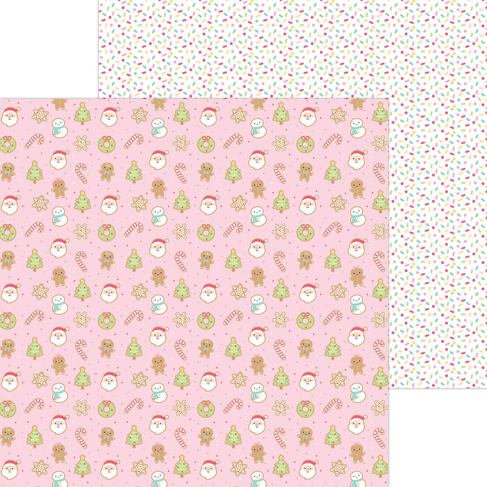 Doodlebug Design Designpapier "Gingerbread Kisses" Paper Pack 6x6 Inch ...