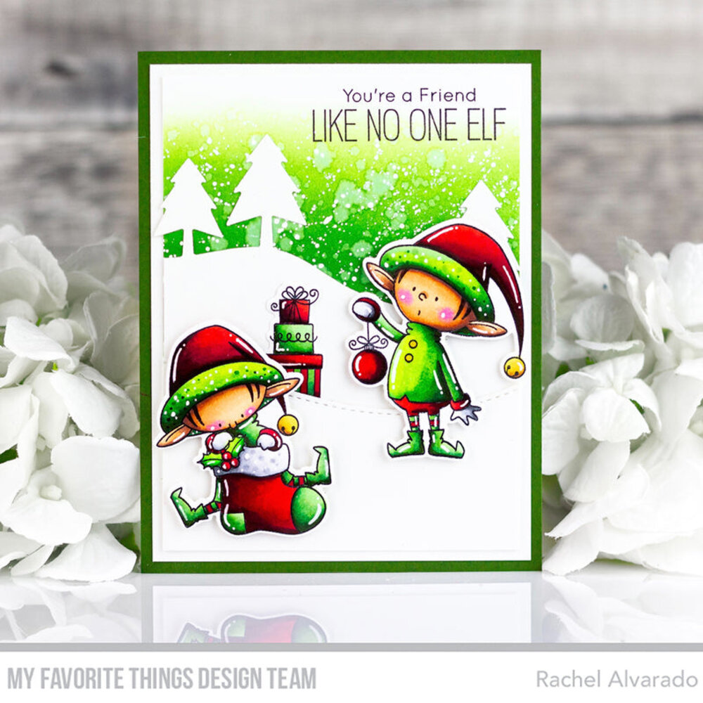 My Favorite Things Stempelset Santas Elves Clear Stamp Bb 165