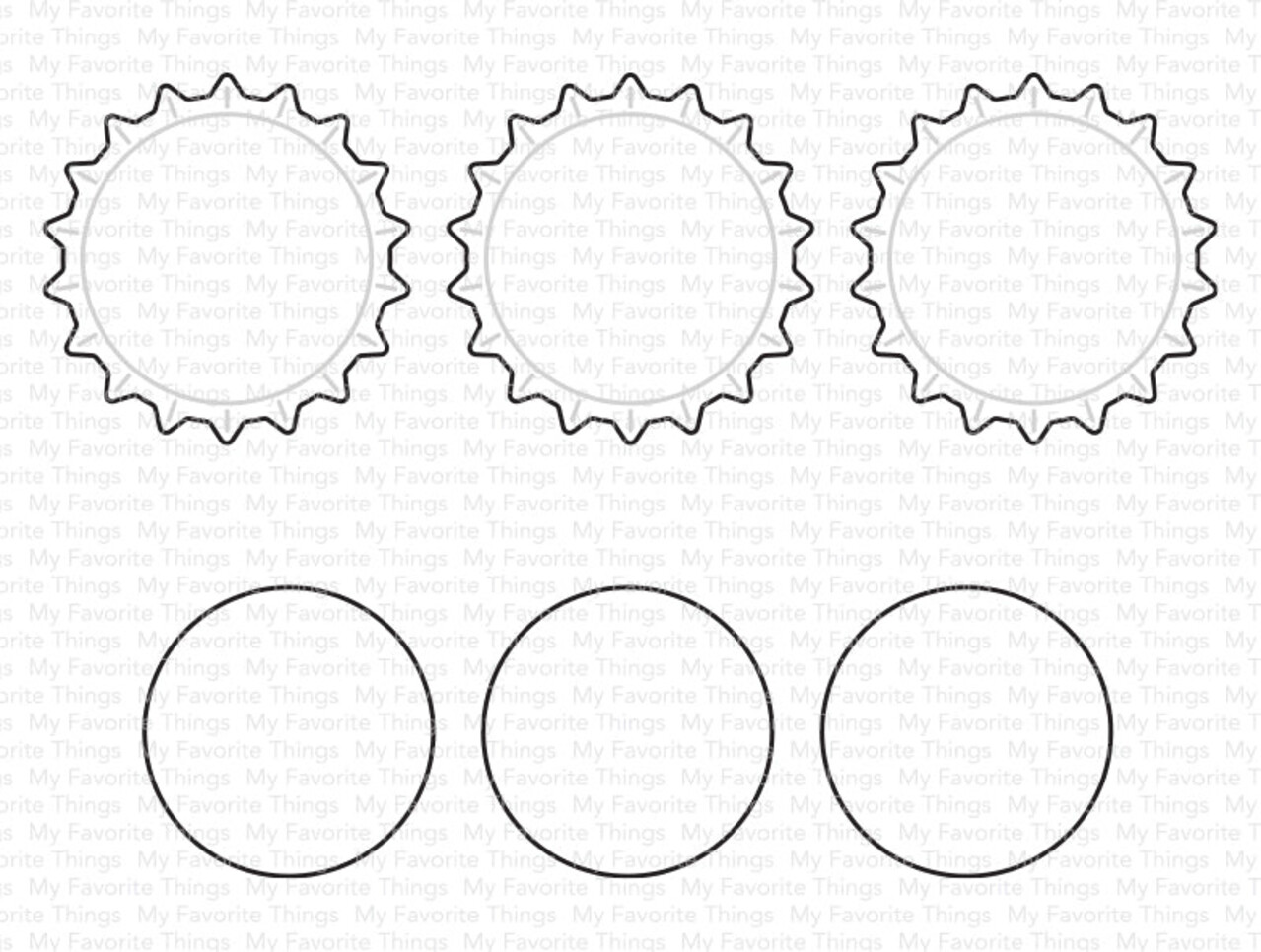 My Favorite Things Die-namics "Bottle Caps" (MFT-2684) - Faltkarten.com