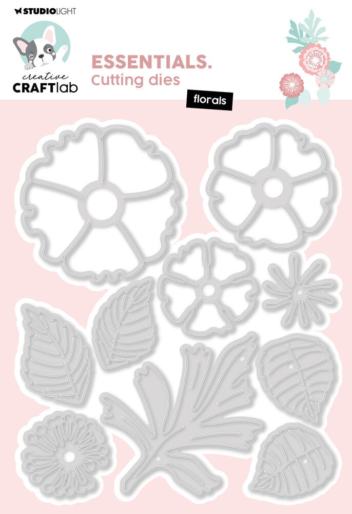 Creative Craft Lab Studio Light Stanzschablone "Florals" Dies ...