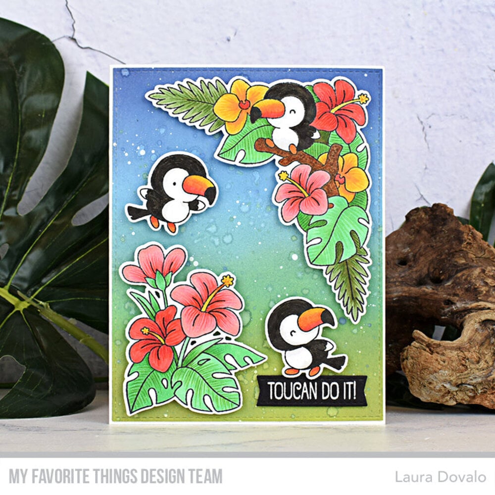 My Favorite Things Stempelset "Tropical Toucans" Clear Stamp (JB-043 ...