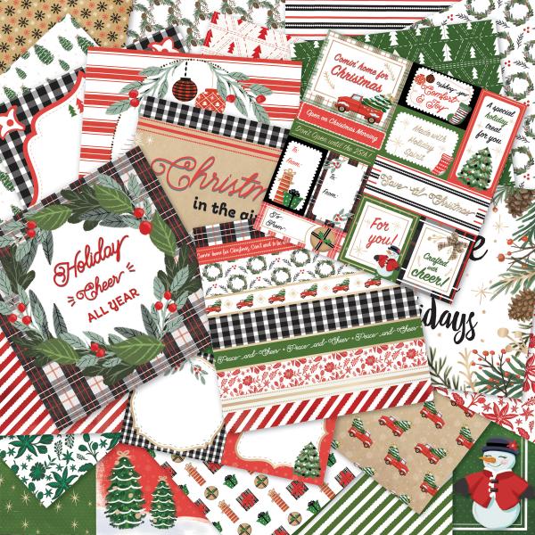 Craft Smith "Wrapped with Care" 12x12" Paper Pad (MSE6458) - Faltkarten.com