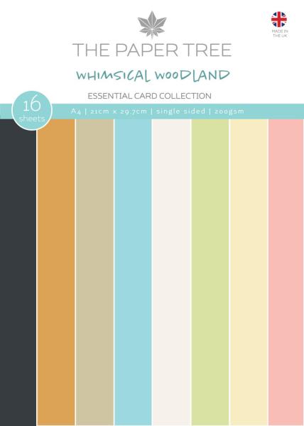 The Paper Tree - Card Collection "Whimsical Woodland" A4 Cardstock ...
